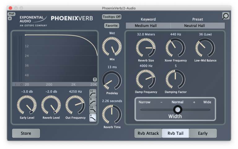 PhoenixVerb | レビューとセール情報！ナチュラルな響きの使いやすいリバーブ！