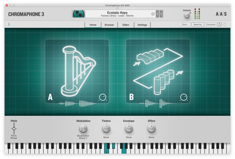 Chromaphone 3 - AAS【レビュー】アコースティックオブジェクトシンセサイザーで美しい音作り！