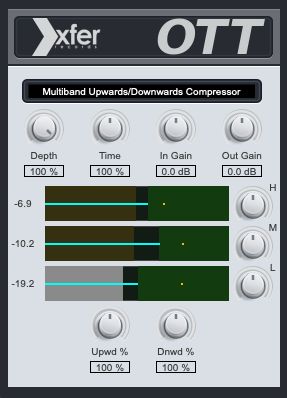 XTT by VINAI - W.A. Production | レビュー！OTTと真っ向勝負のマルチバンドコンプレッサープラグイン！