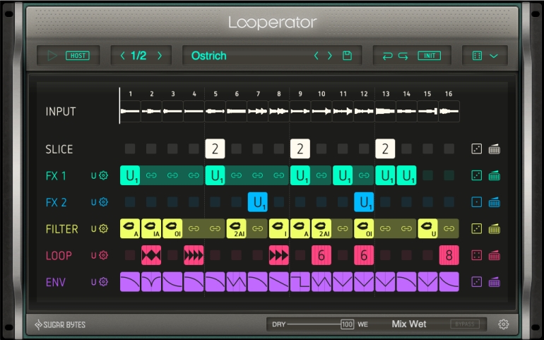 Looperator - Sugar Bytes | 2026/1/3までセール【レビューあり】マルチエフェクト・シーケンサープラグイン ...