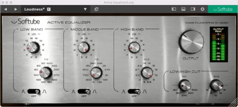 Softube Passive-Active Pack | レビュー！アナログEQ3種類【幅広く・直感的に音作り】