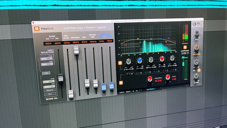 SSL Native FlexVerb | 2025/10/16までセール【レビューあり】俺のスタメンリバーブ！使い方や特徴を紹介。