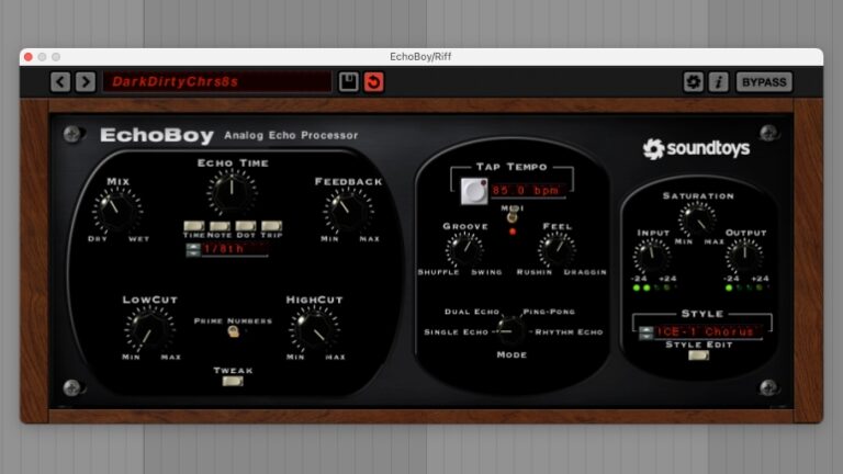 Soundtoys EchoBoy | 2026/1/2までセール【レビューあり】万能なエコープラグイン【使い方まとめ】