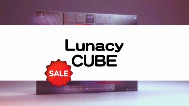 Lunacy Audio CUBE【2026/1/5までセール】新次元のエッセンスをくわえるベクトルシンセ/サンプラープラグイン